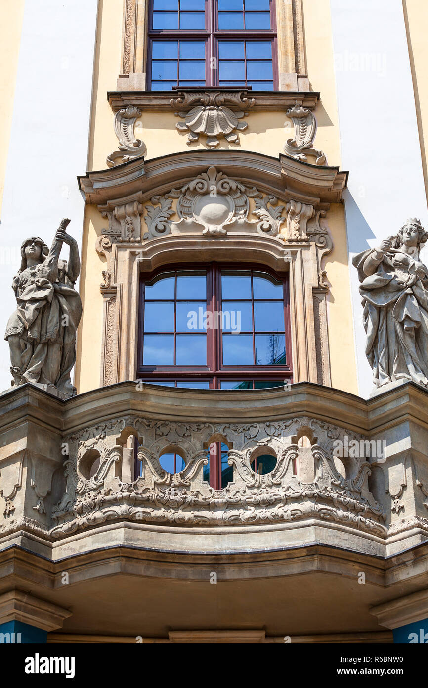 University of Wroclaw, facade, baroque building, Wroclaw, Poland Stock ... University of Wroclaw, facade, baroque building, Wroclaw, Poland Stock ...