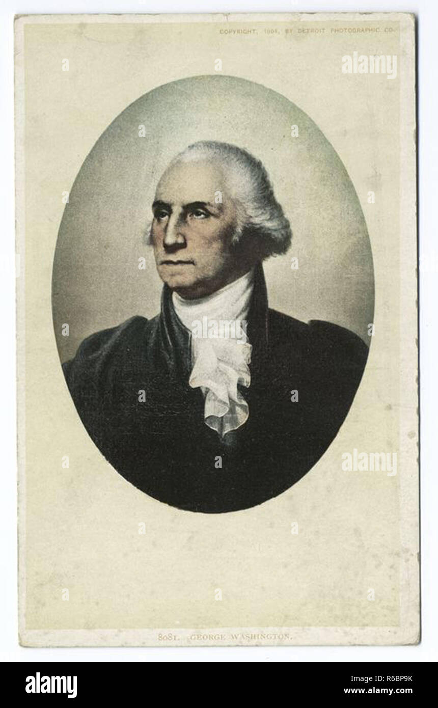 George washington politics leader historical man hi-res stock ...