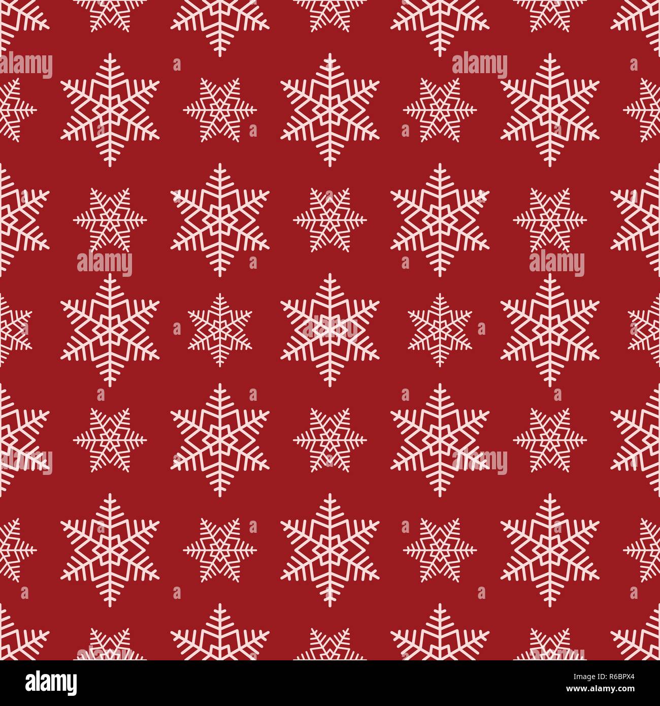 Snowflake Vector Pattern