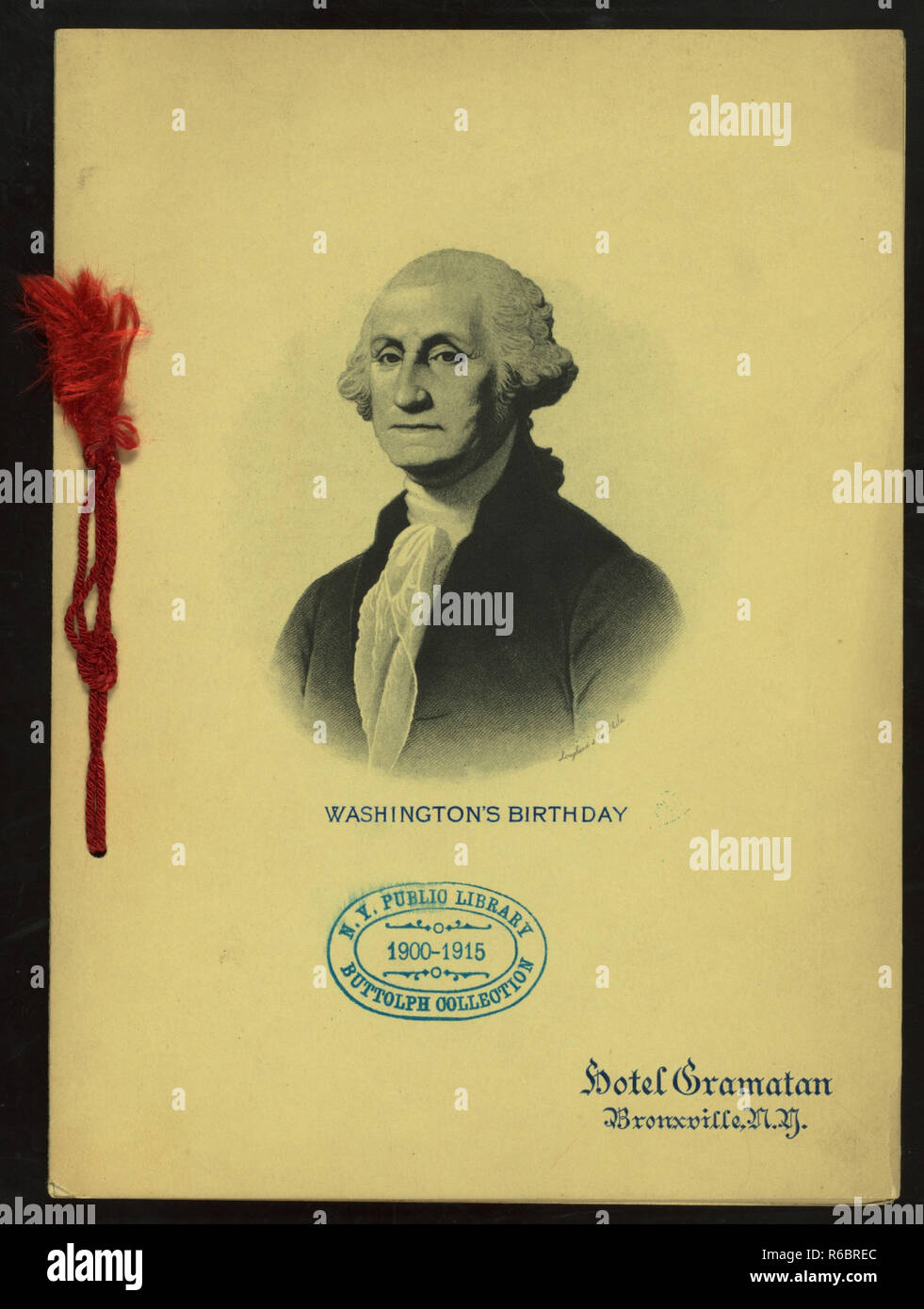 vintage portrait of George Washington (rare image Stock Photo - Alamy