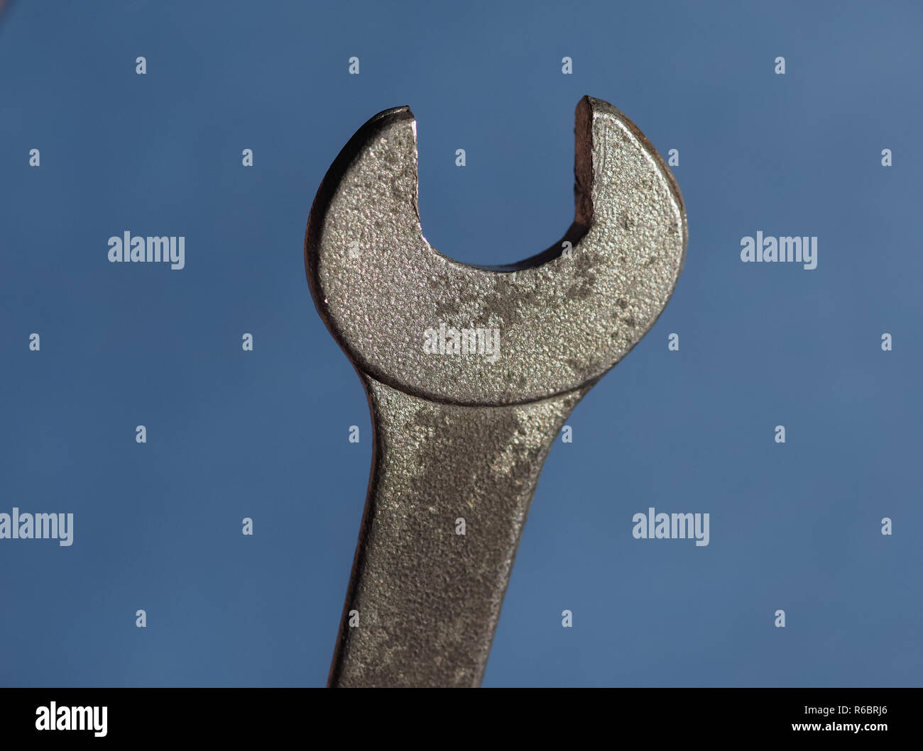 wrench spanner tool Stock Photo - Alamy