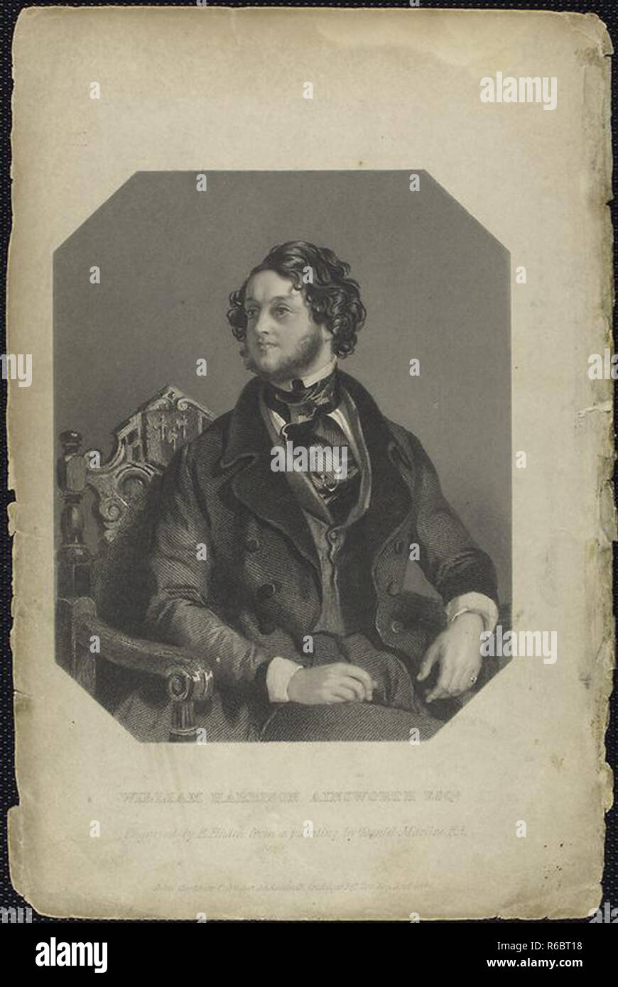 vintage victorian portrait of a gentleman Stock Photo - Alamy