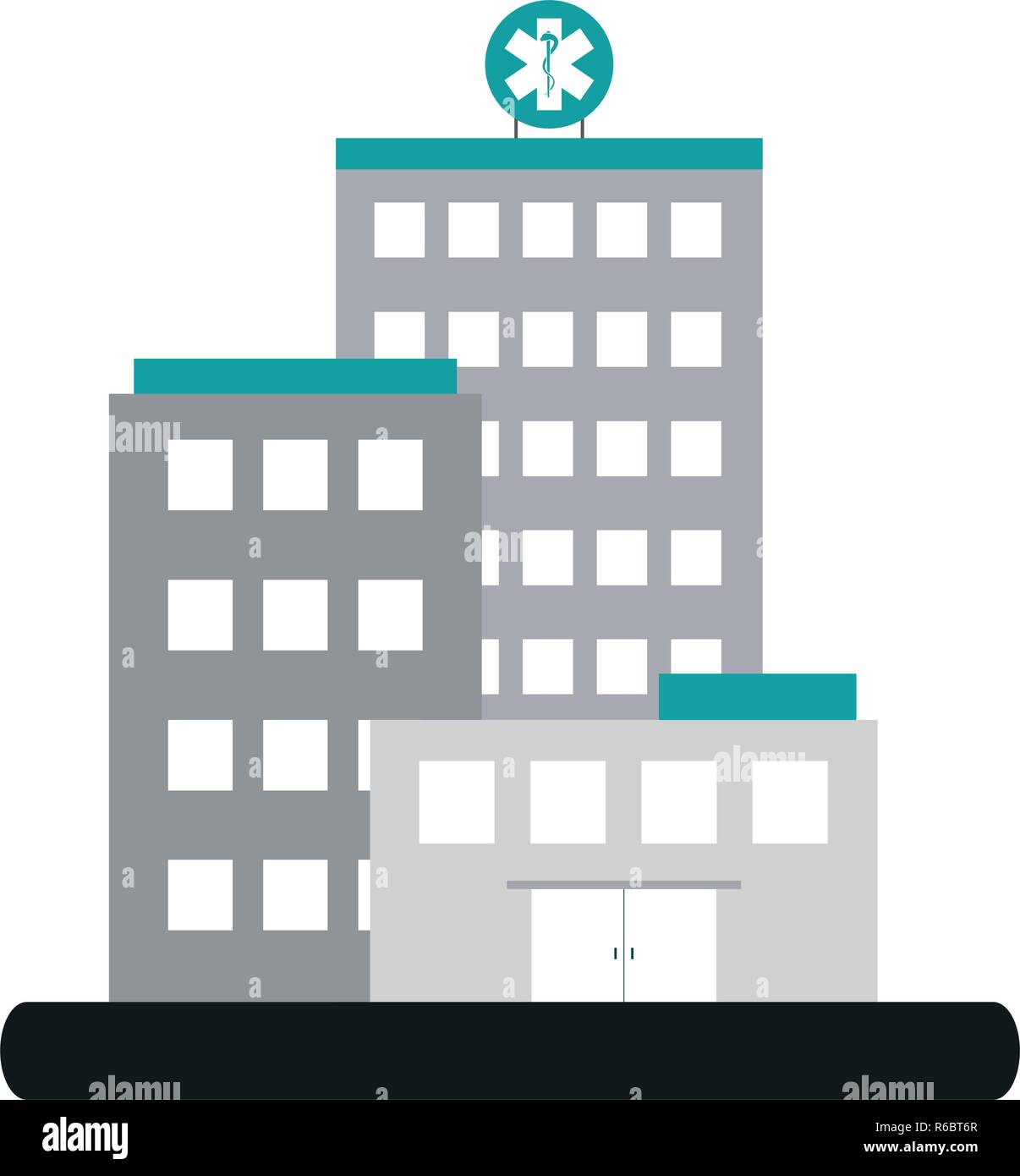 Tower hospital Stock Vector Images - Alamy