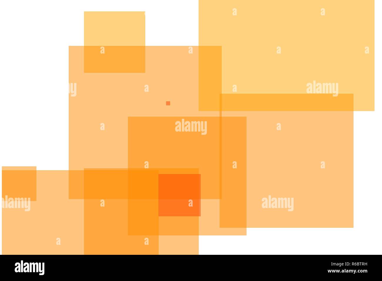 Abstract orange squares illustration background Stock Photo - Alamy