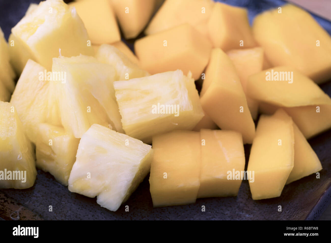 Mango and Pineapple Stock Photo - Alamy