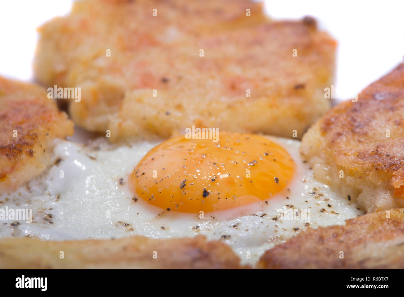 vegetable roast line with fried egg Stock Photo - Alamy