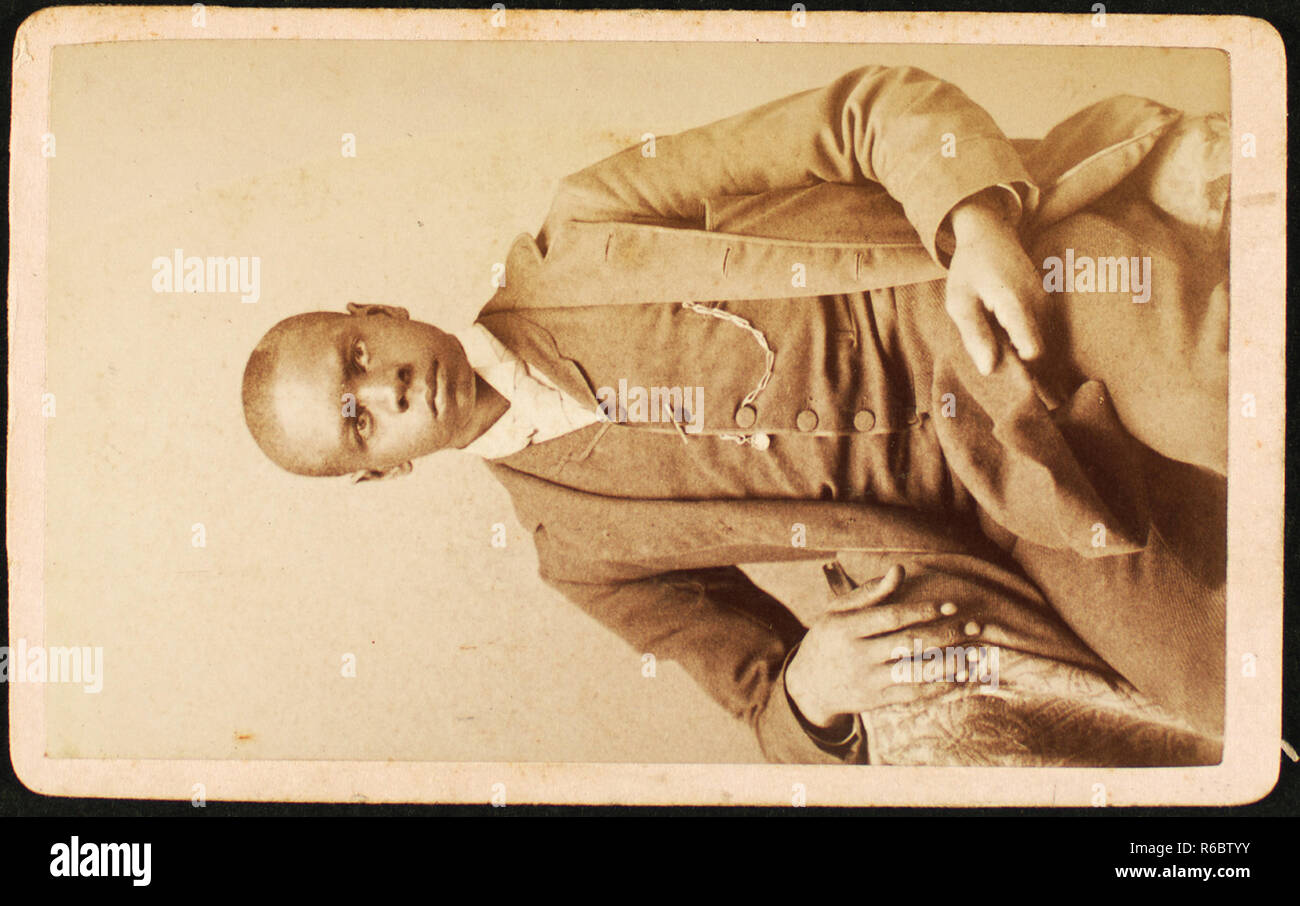 vintage black person of african descent portrait Stock Photo - Alamy