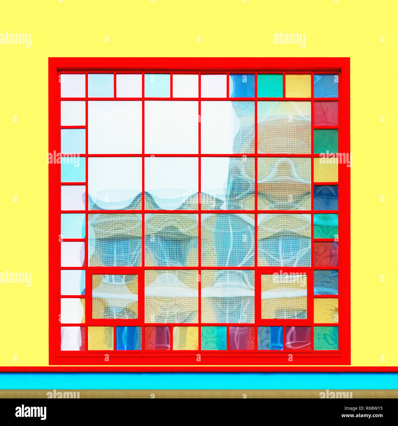 Architecture building color colorful exterior concept design detail ...