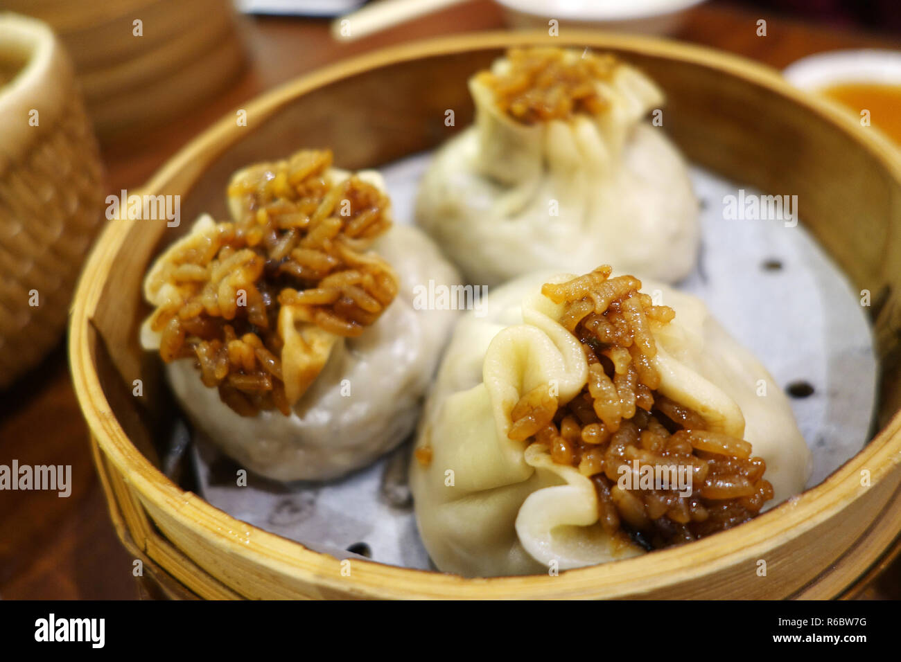 Shanghainese shaomai, a steamed dumpling Stock Photo - Alamy