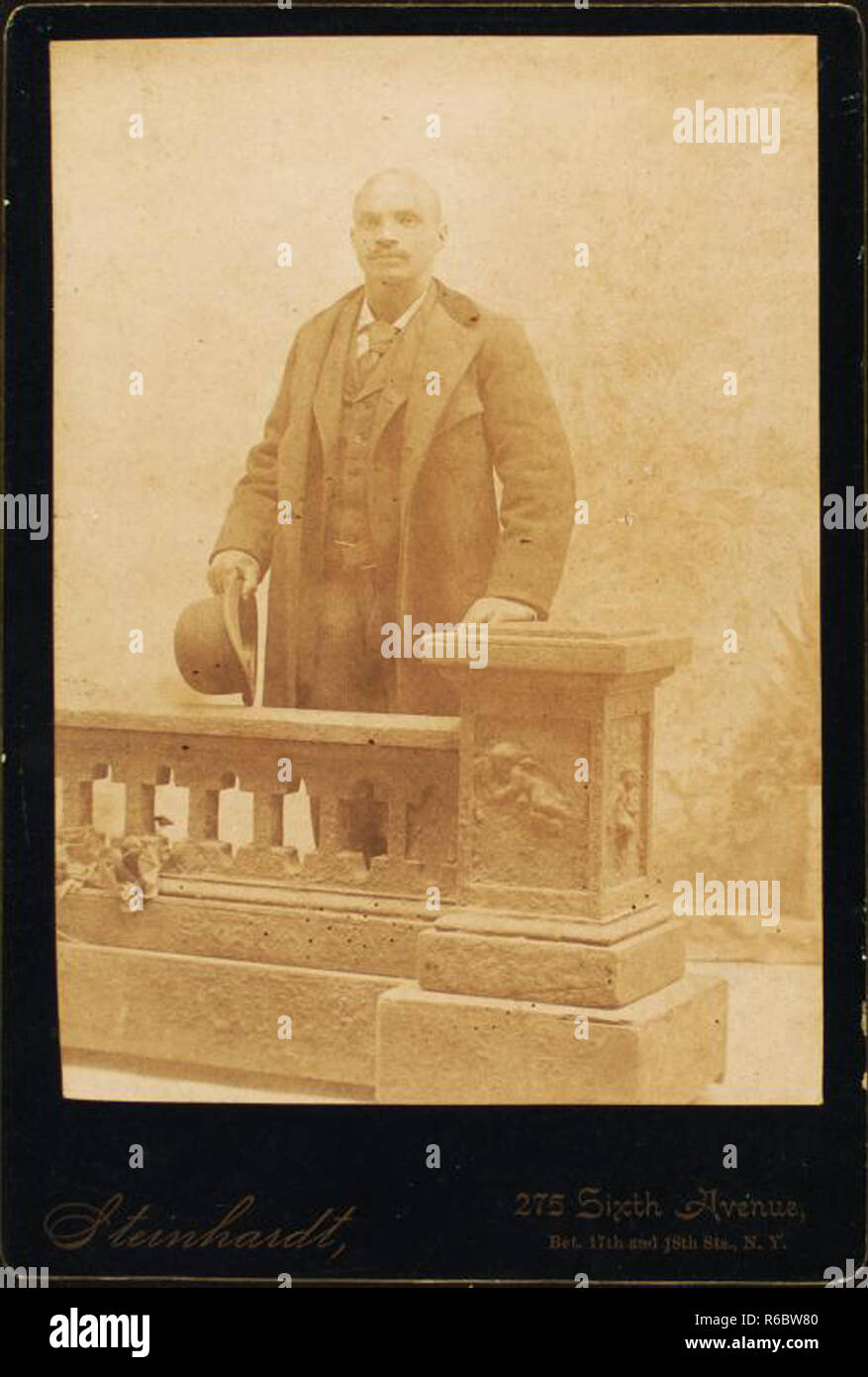 vintage black person of african descent portrait Stock Photo - Alamy