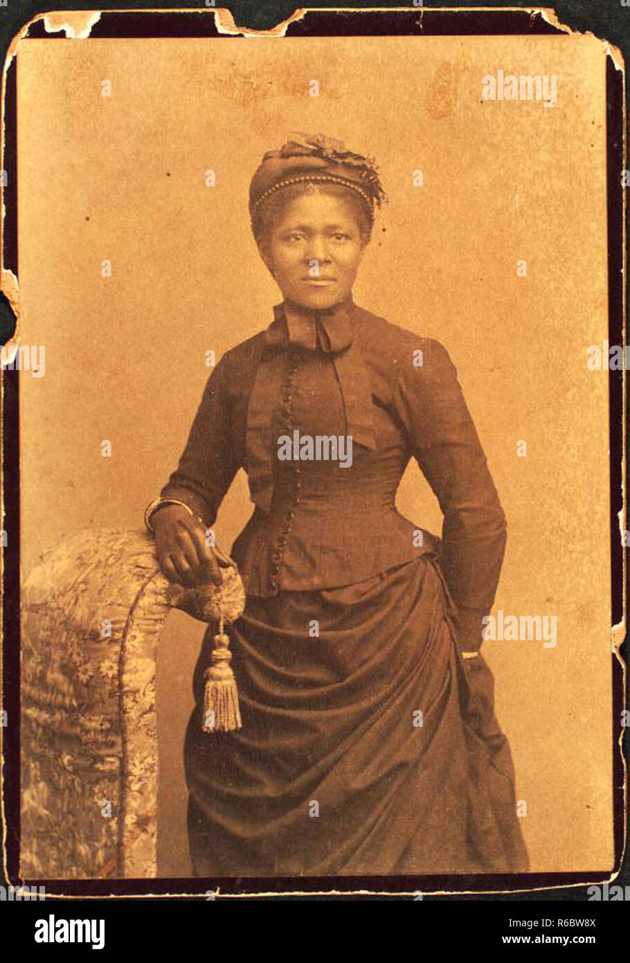 vintage black person of african descent portrait Stock Photo - Alamy