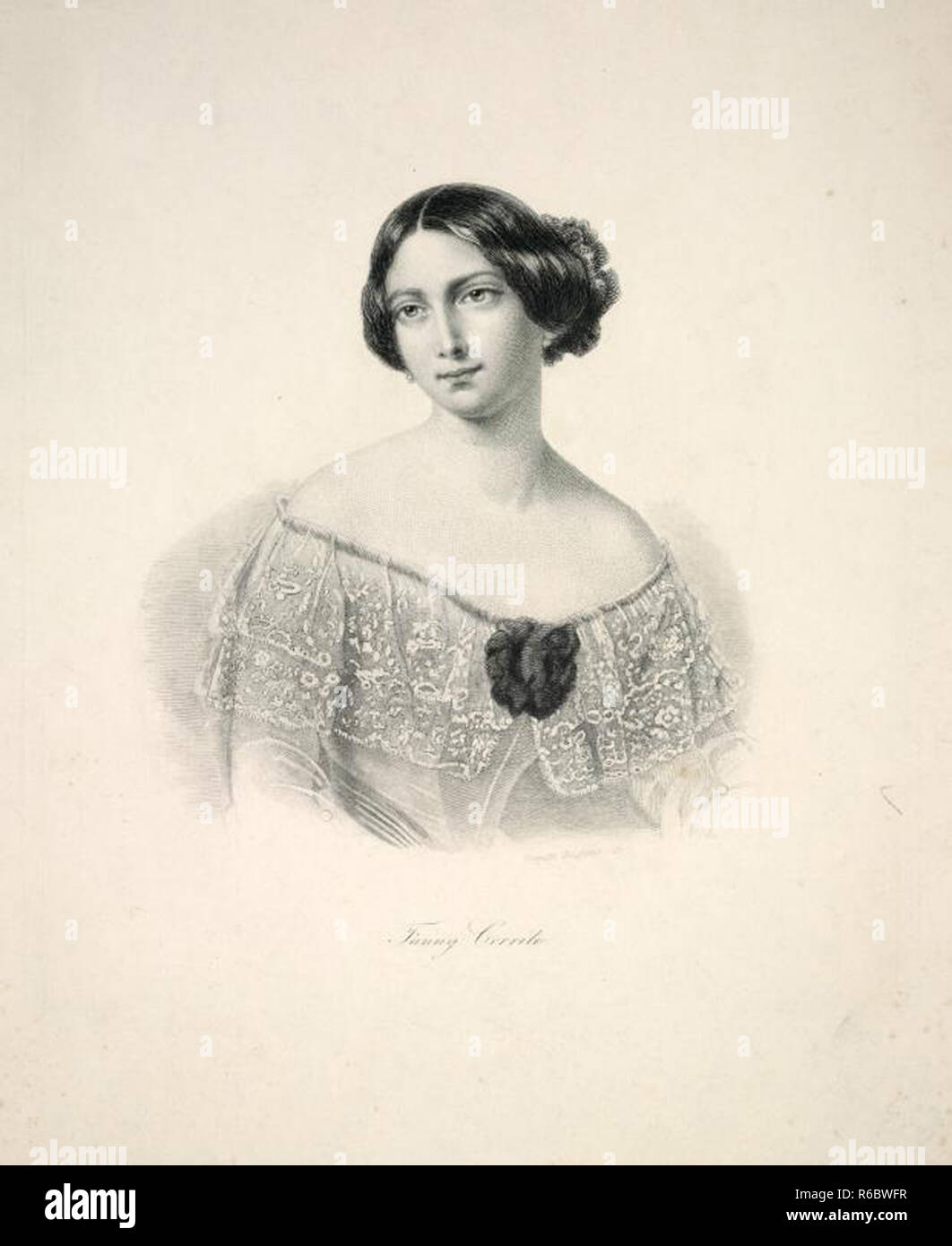 vintage lady victorian classic portrait artwork Stock Photo - Alamy