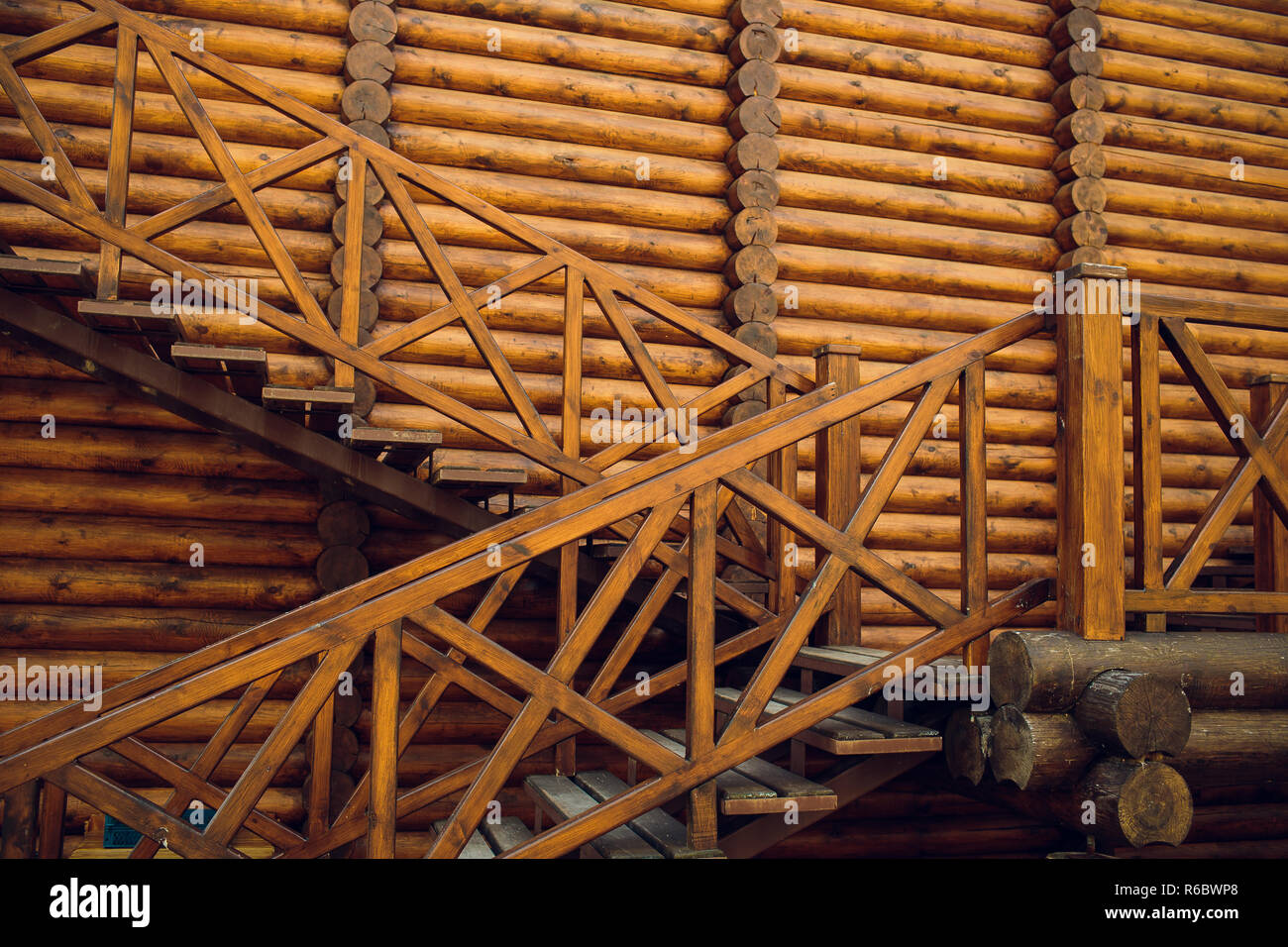 Vintage log ceiling hi-res stock photography and images - Alamy