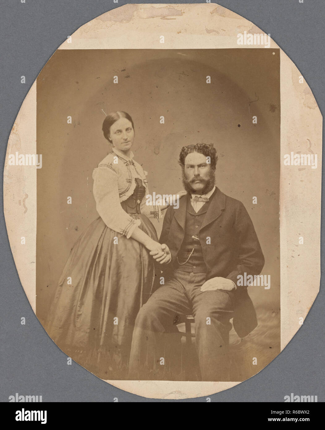 victorian era portrait photograph Stock Photo - Alamy