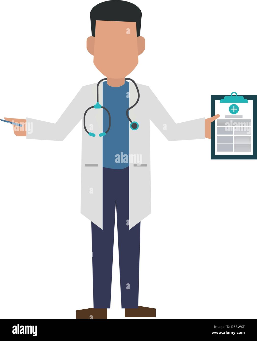 Doctor avatar concept Stock Vector Image & Art - Alamy