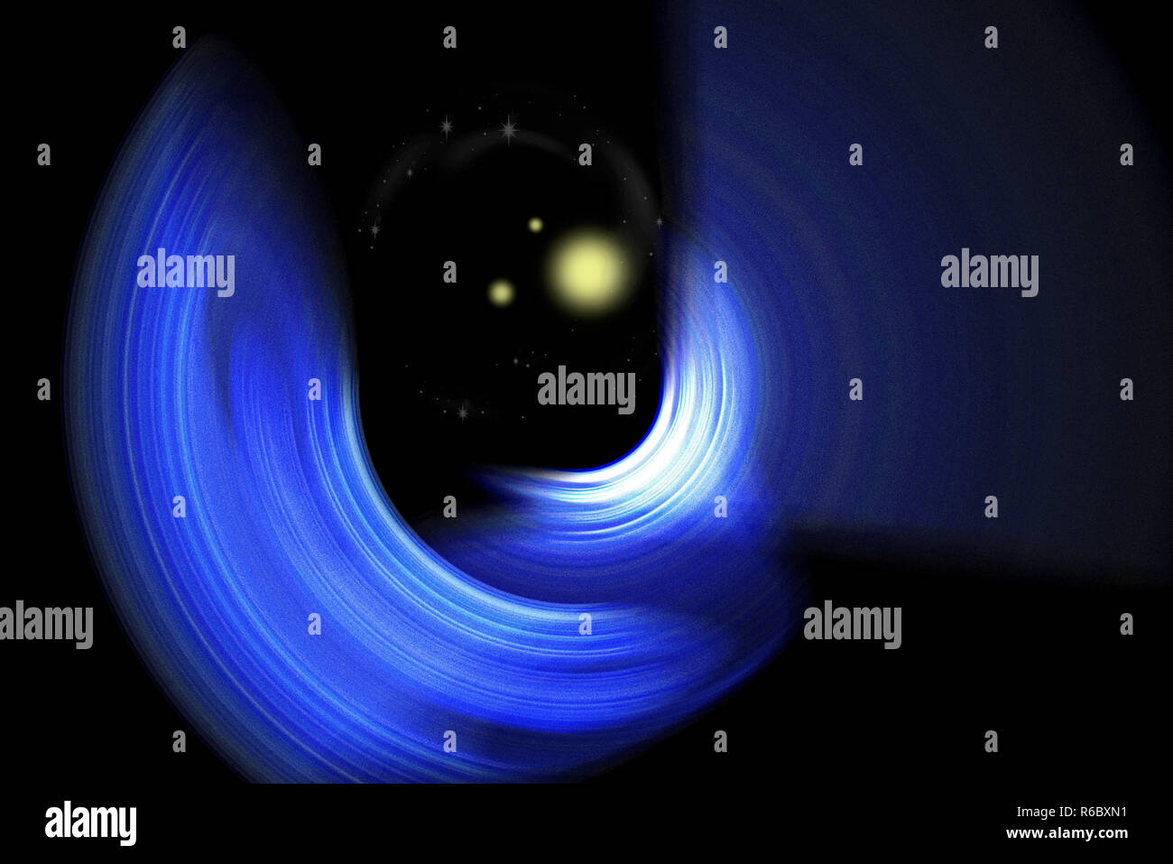 Black hole rotation hi-res stock photography and images - Alamy