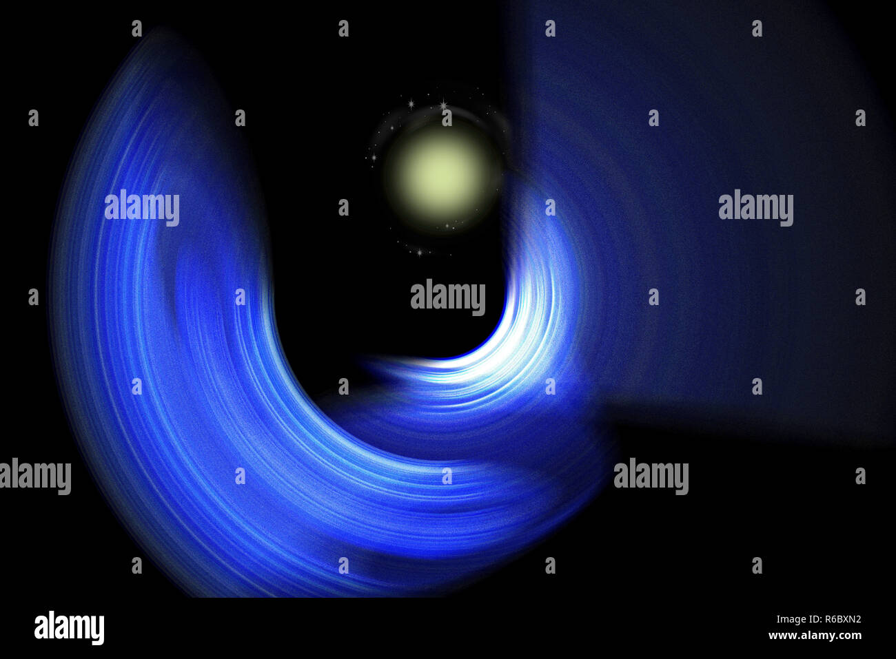 Black hole rotation hi-res stock photography and images - Alamy