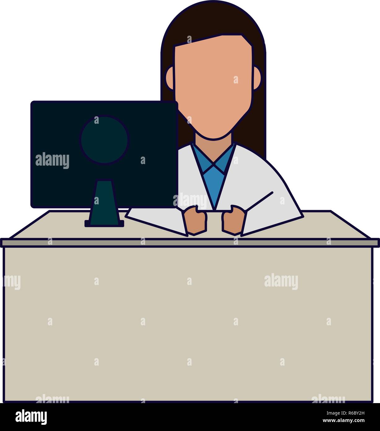 doctor office concept Stock Vector Image & Art - Alamy