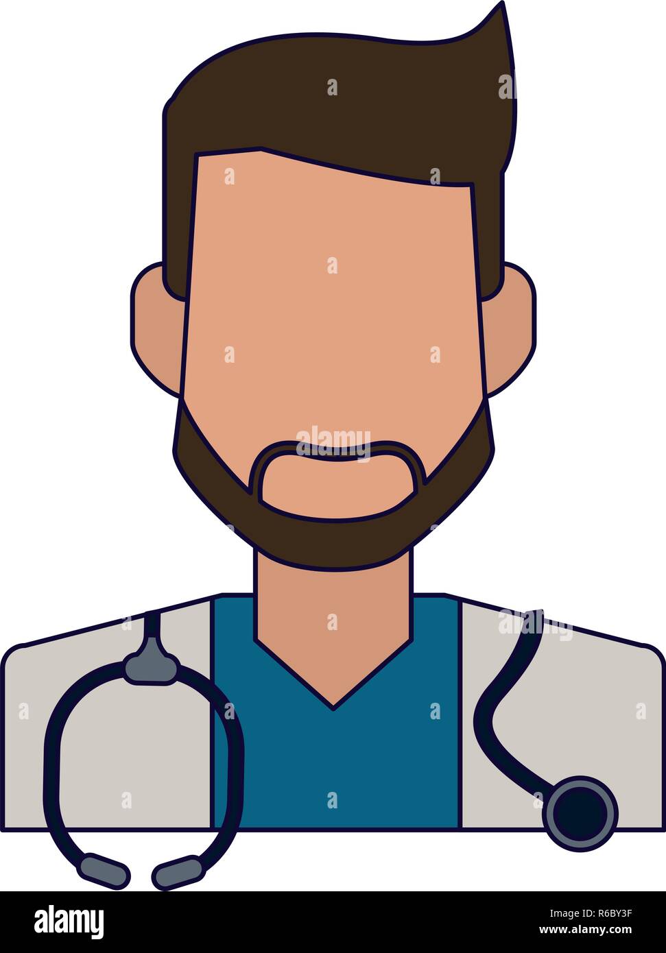 Doctor avatar concept Stock Vector Image & Art - Alamy