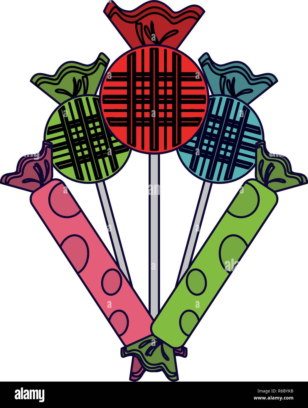 Set of candies Stock Vector Image & Art - Alamy