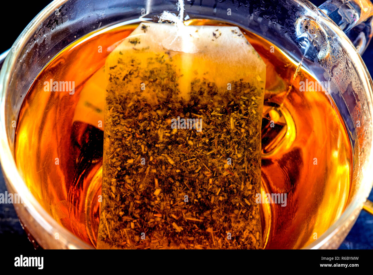 Golden melissa tea hi-res stock photography and images - Alamy