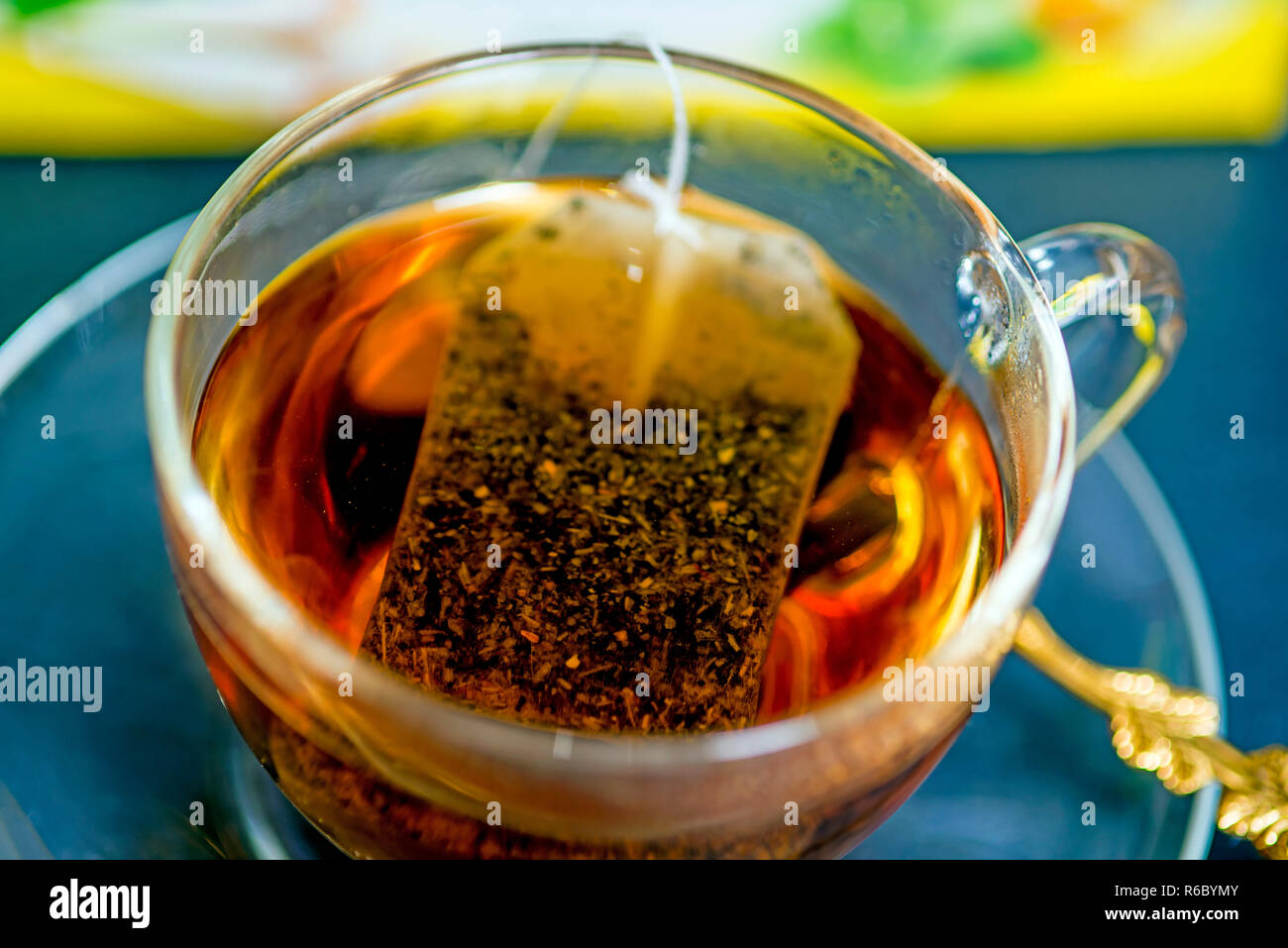 Golden melissa tea hi-res stock photography and images - Alamy
