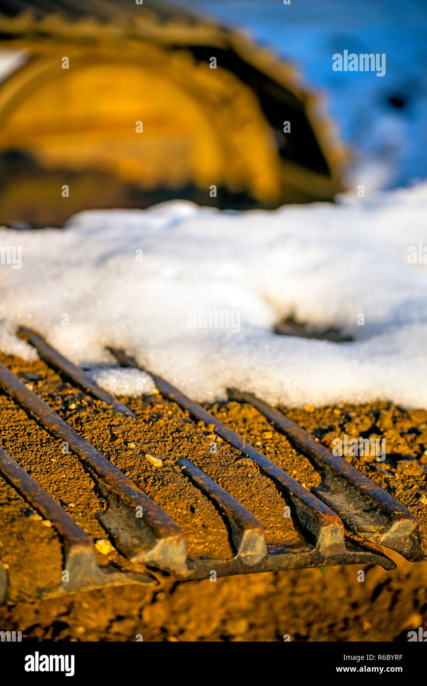 Snowy caterpillar hi-res stock photography and images - Alamy