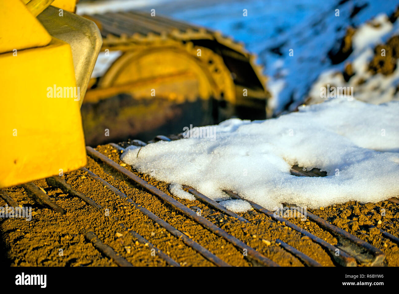 Snowy caterpillar hi-res stock photography and images - Alamy