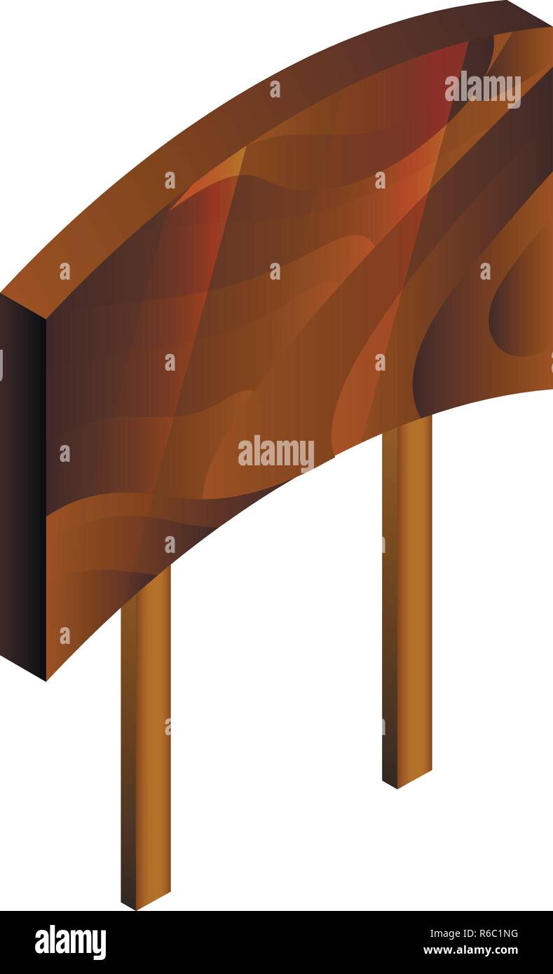 Wooden welcome board icon, isometric style Stock Vector Image & Art - Alamy