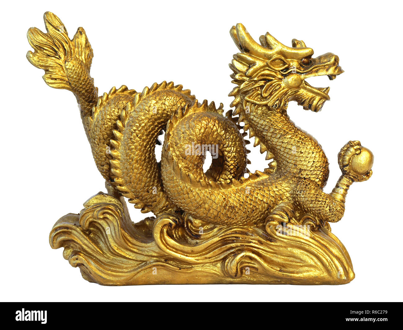 Chinese Dragon For Happyness And Luck Stock Photo - Alamy