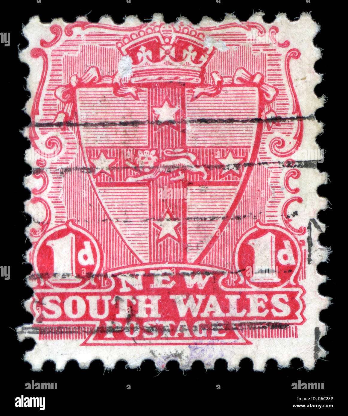 Postage stamp from the Australian States in the New South Wales series ...