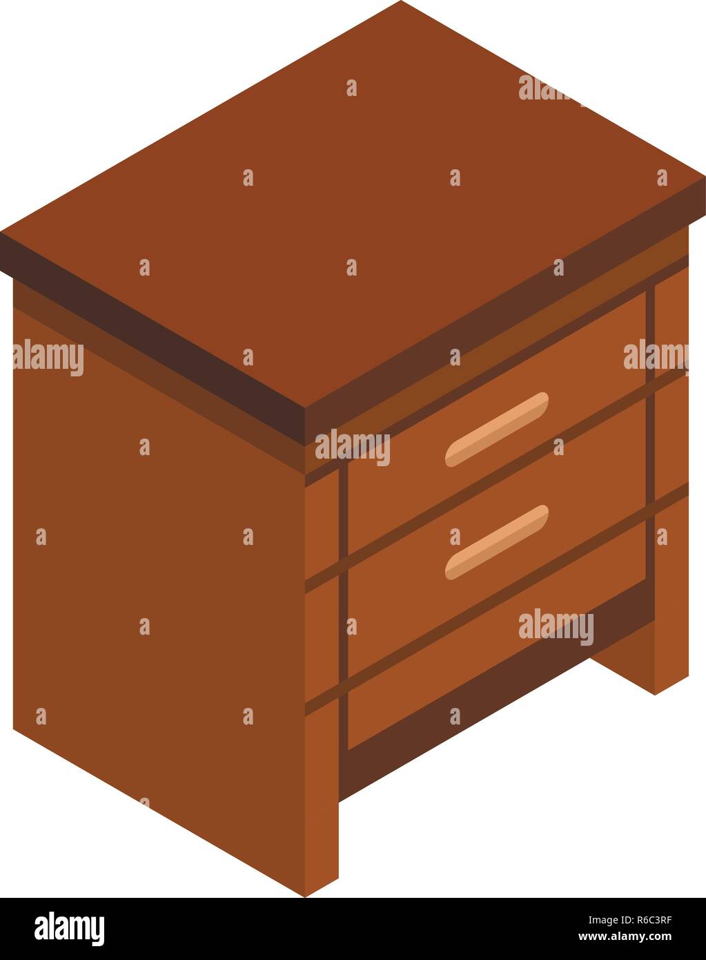 Oak drawers Stock Vector Images - Alamy