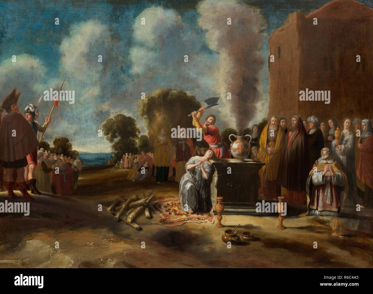 The sacrifice of iphigenia hi-res stock photography and images - Alamy