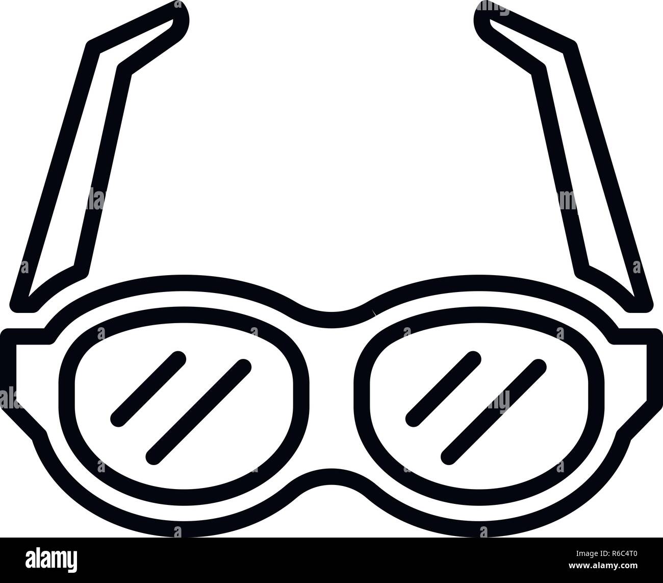 Eye glasses icon, outline style Stock Vector Image & Art - Alamy