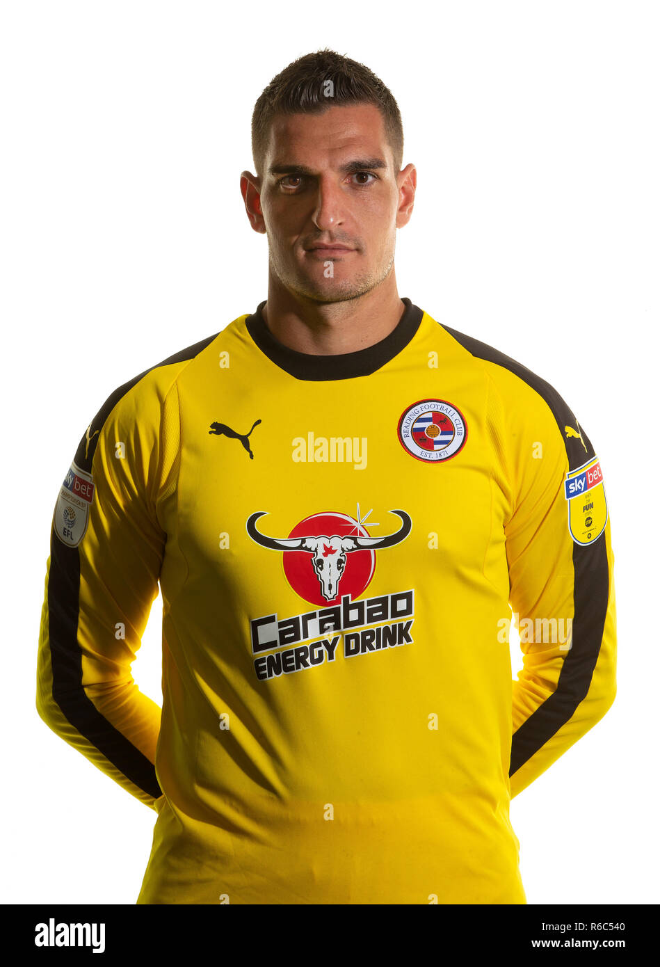 Vito Mannone of Reading Football Club Stock Photo - Alamy