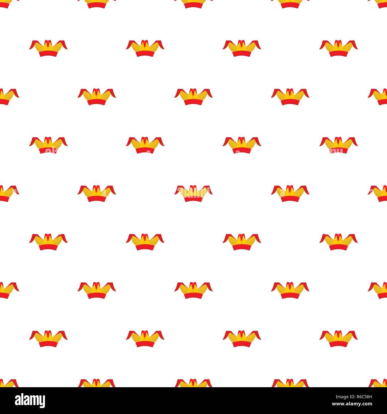 Funny jester pattern seamless vector repeat for any web design Stock ...