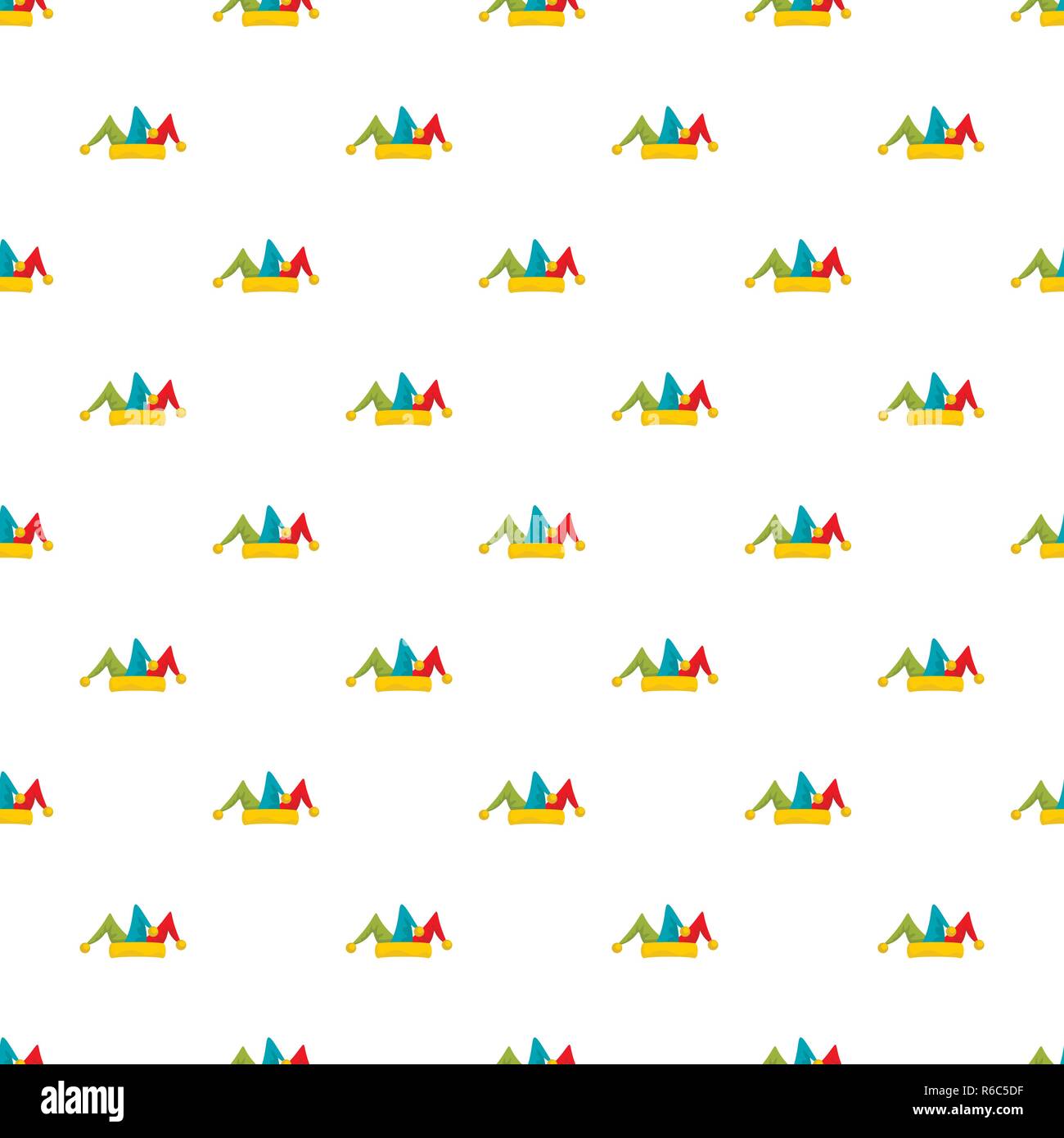 Medieval jester pattern seamless vector repeat for any web design Stock ...