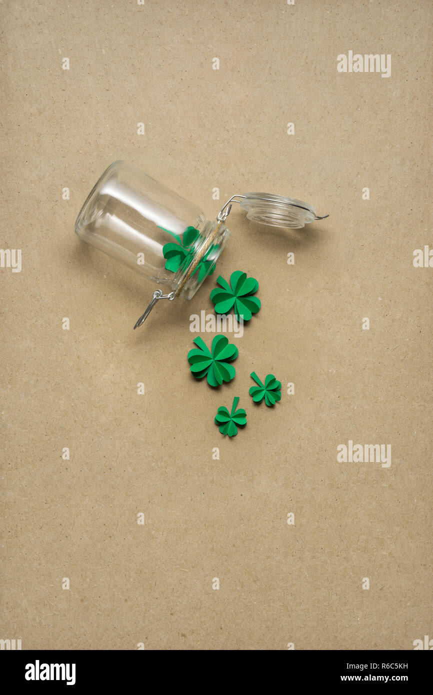 Shamrock shapes hi-res stock photography and images - Alamy