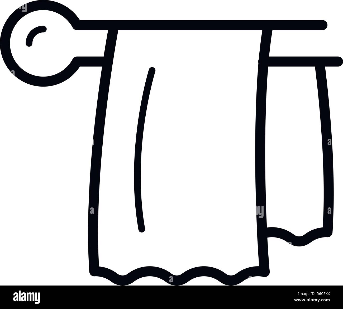 Black style toilet cleaning Stock Vector Images - Alamy