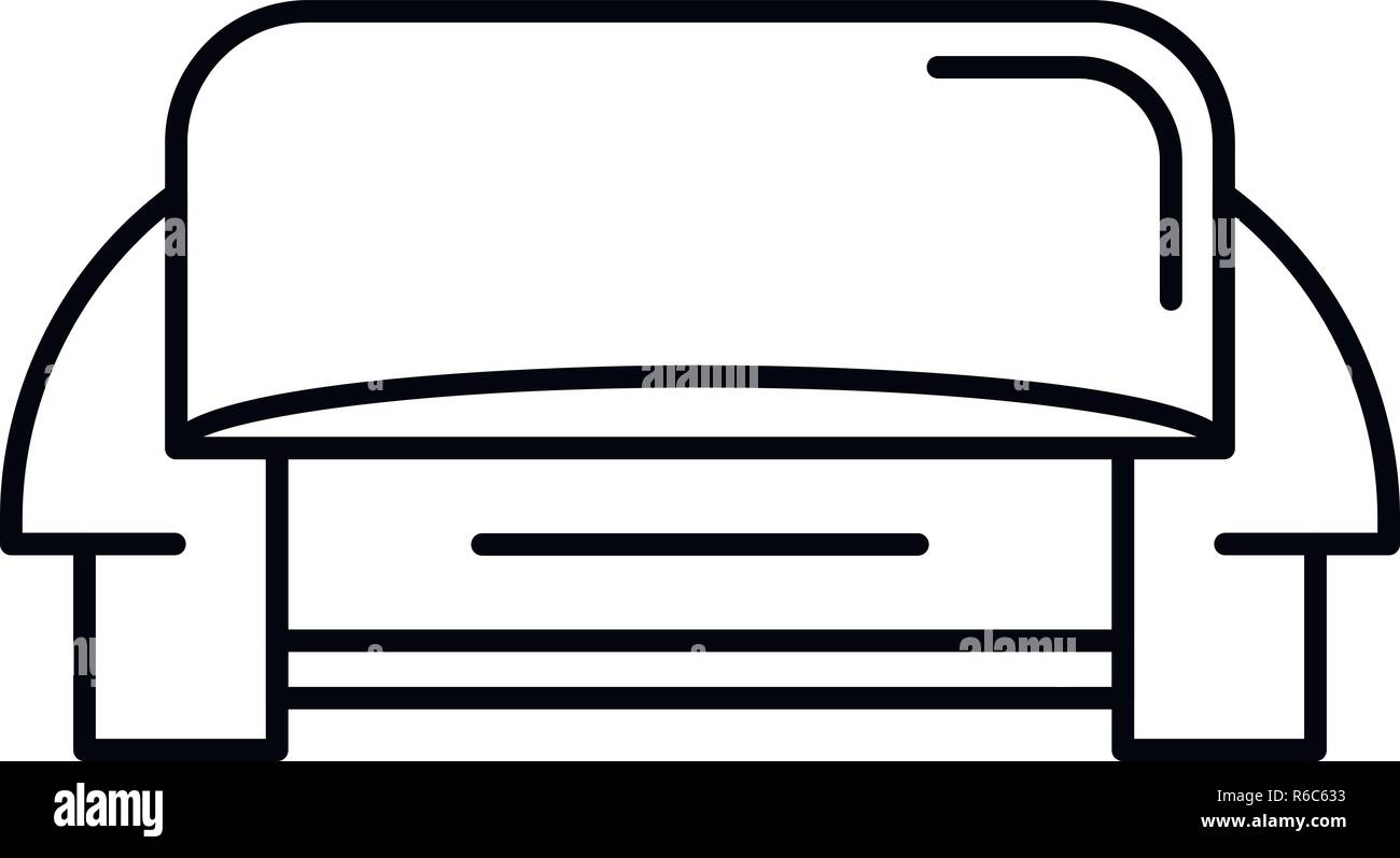 Modern sofa icon, outline style Stock Vector Image & Art - Alamy
