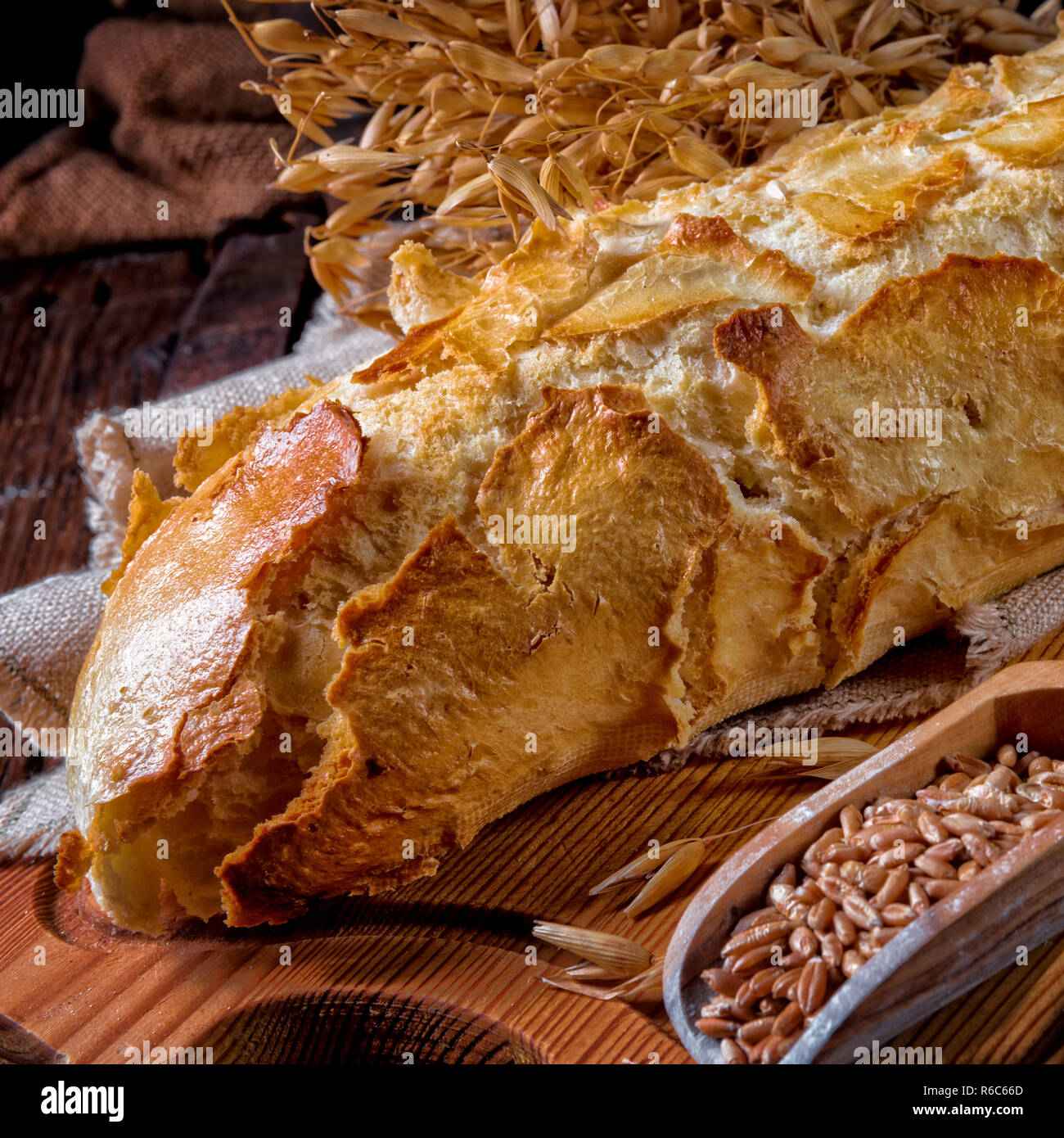 tasty tiger bread Stock Photo - Alamy