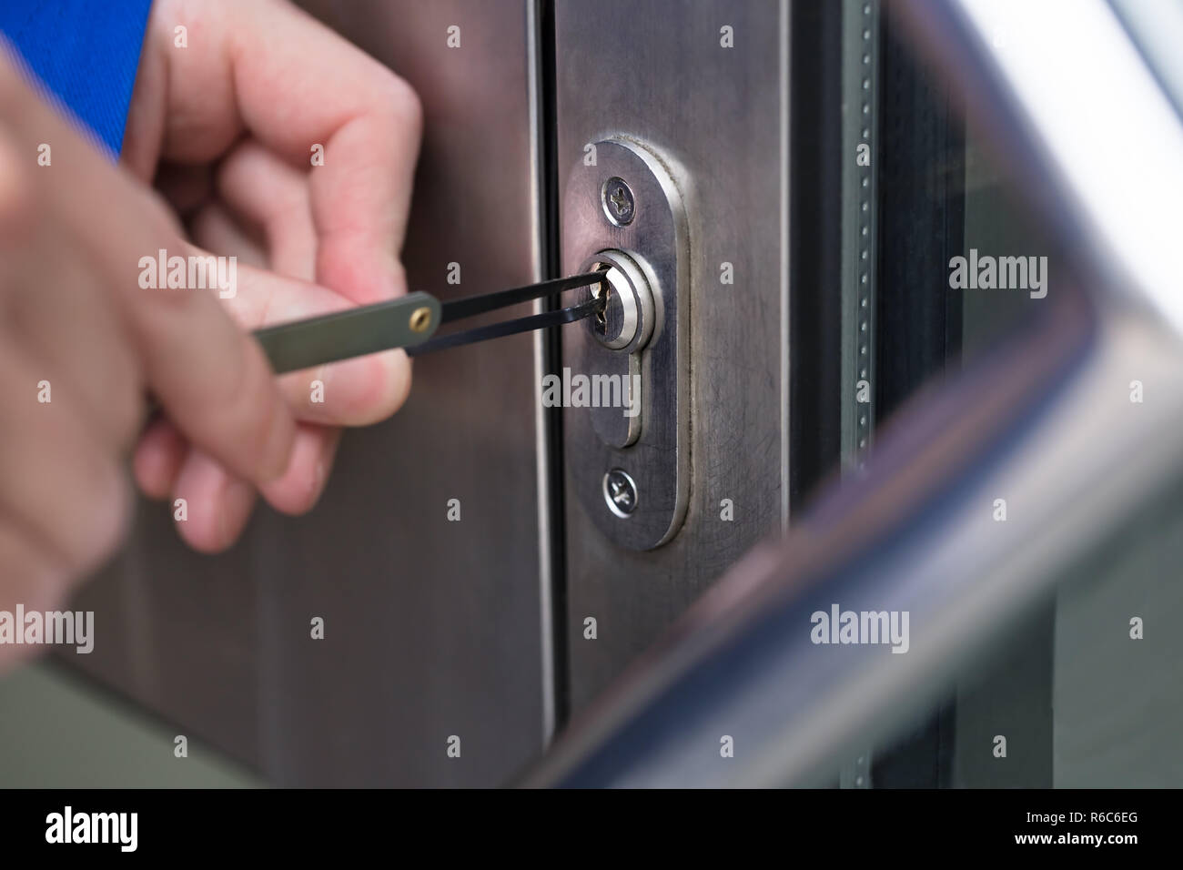 Lock picking tools hi-res stock photography and images - Alamy