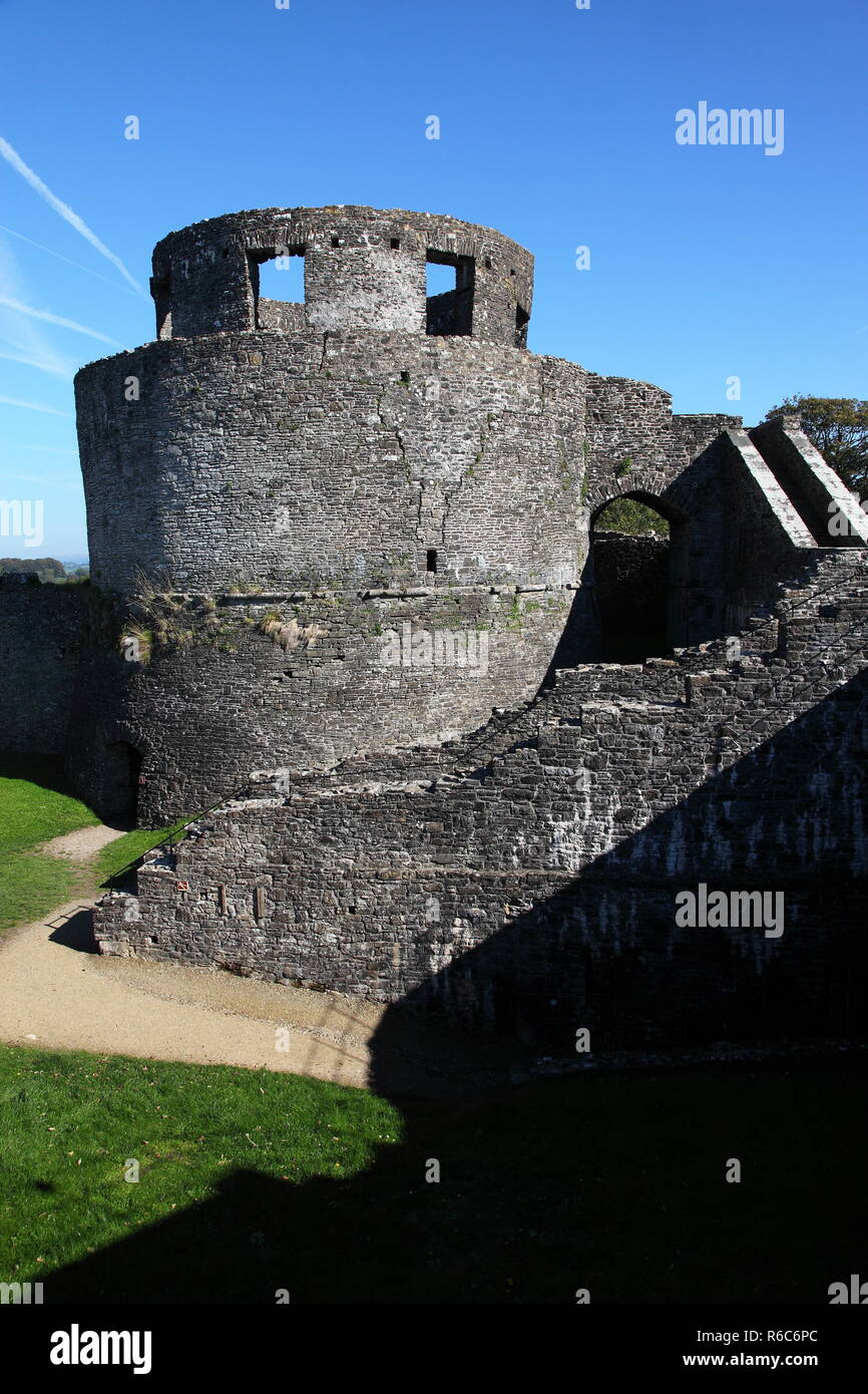 Dinefwr Castle in Carmarthenshire, South Wales Stock Photo - Alamy