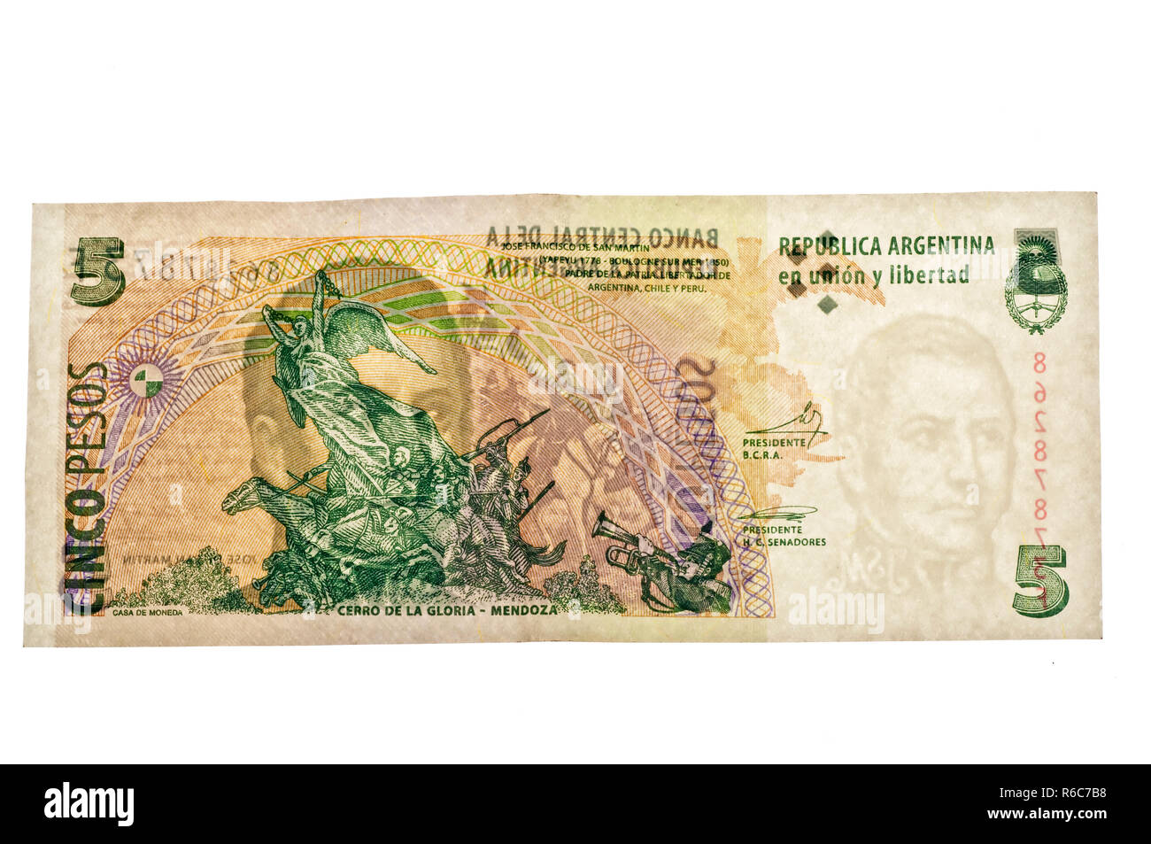 Money Of Argentina Stock Photo - Alamy