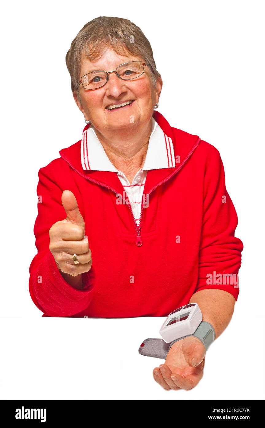 Pensioner healthy Cut Out Stock Images & Pictures - Alamy