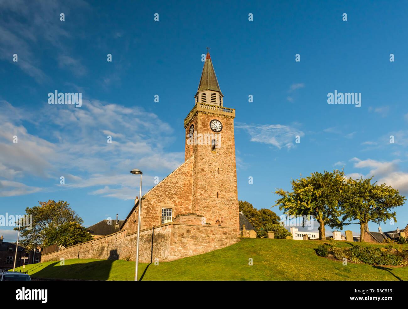 Old High Church (also known as the Old High Kirk), Inverness, Scotland ...