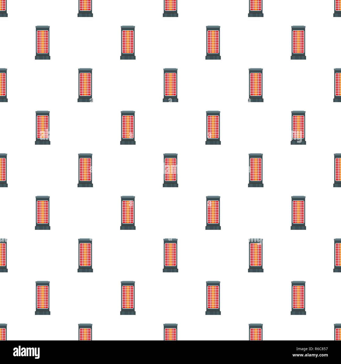 Warm heater pattern seamless vector repeat for any web design Stock ...