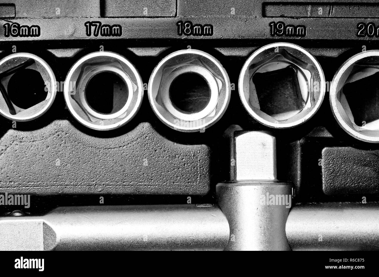 Socket construction Black and White Stock Photos & Images - Alamy