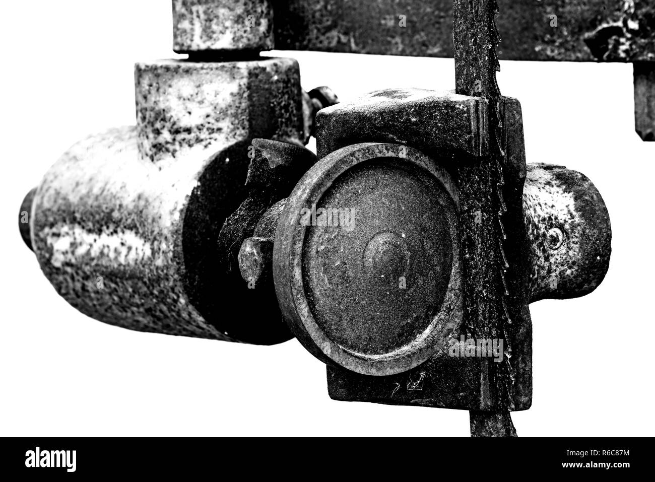 Saw band Black and White Stock Photos & Images - Alamy