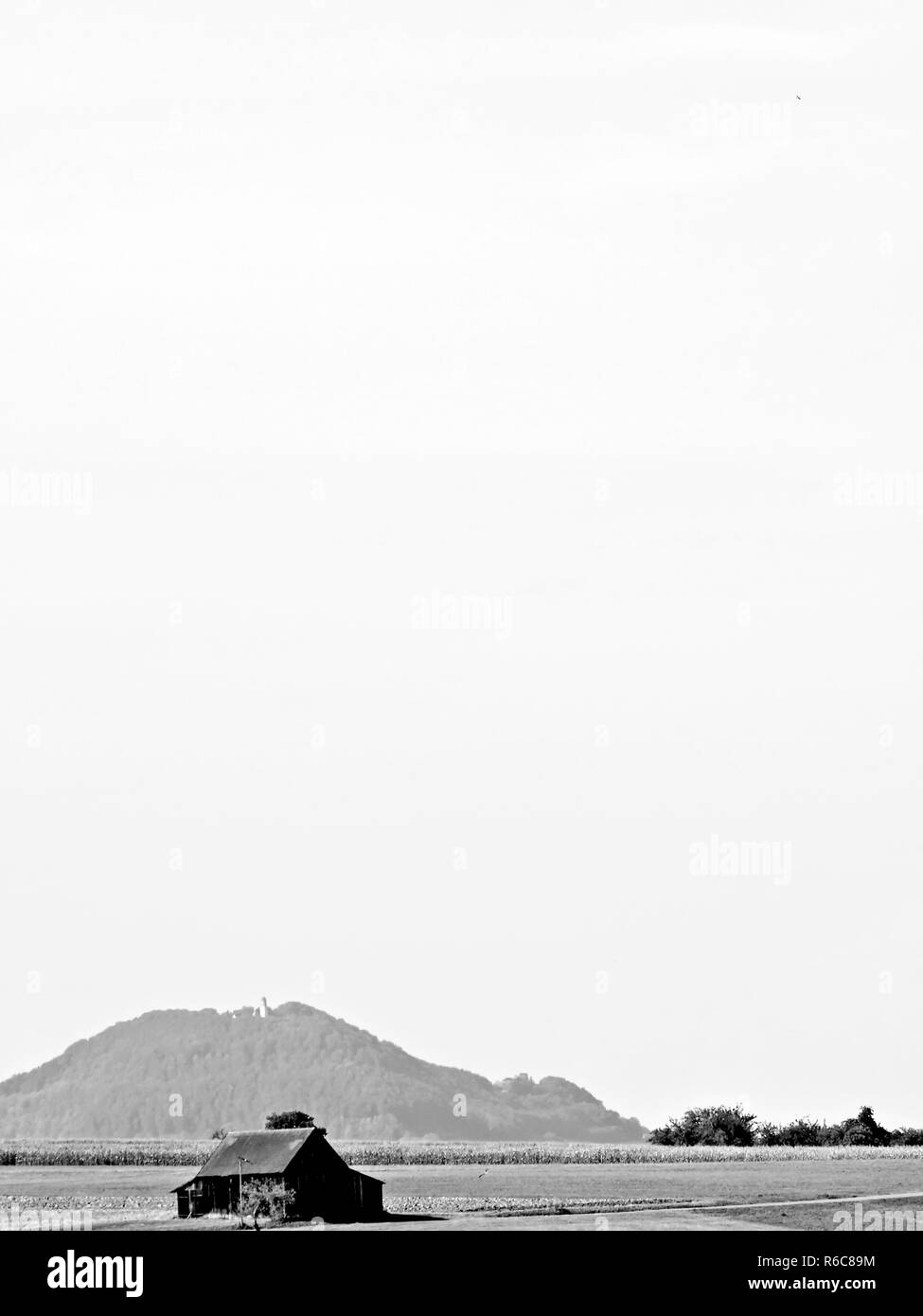 Sky clouds wide background Black and White Stock Photos & Images - Alamy